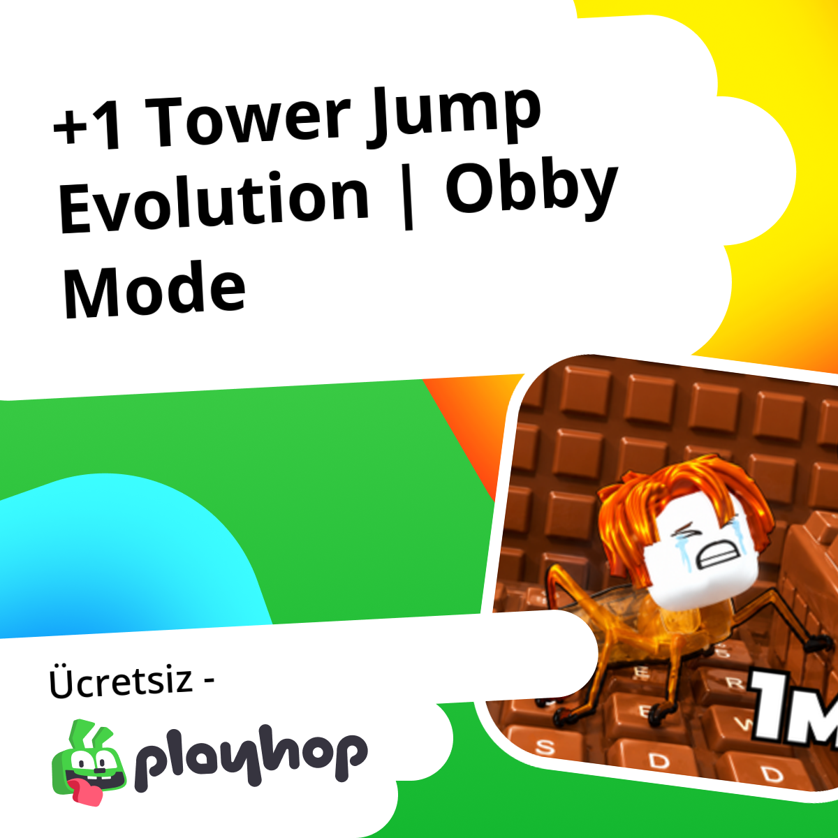 +1 Tower Jump Evolution | Obby Mode: Playhop'da Ücretsiz Çevrimiçi Oynayın