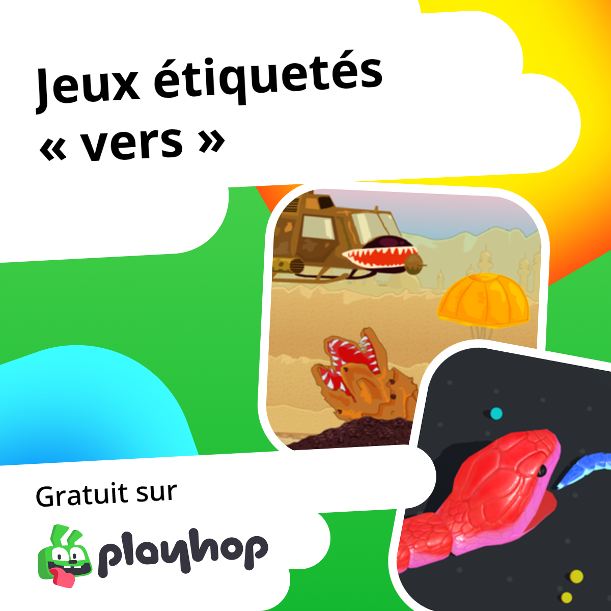 Vers jeux En Ligne 🐛 Jouer Gratuitement sur Playhop