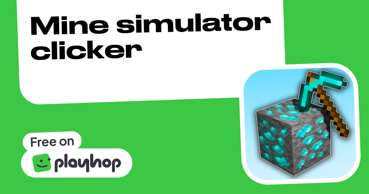 Mine simulator clicker (per Ev1lMaker): Juega Gratis Online en Playhop