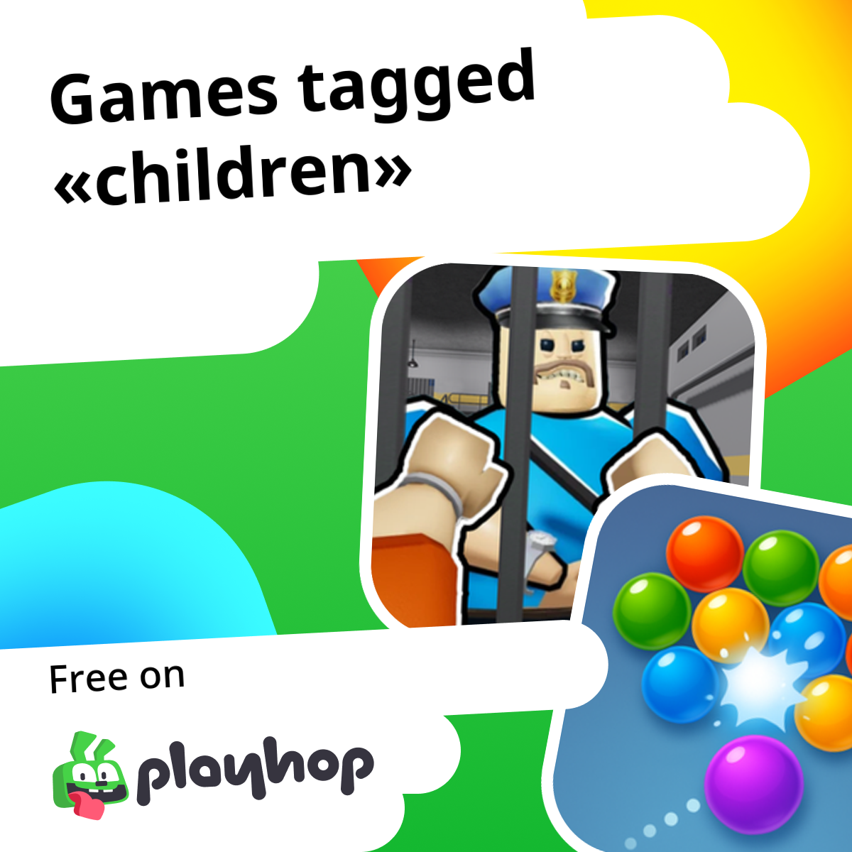 Children Games Online: Play For Free On Playhop