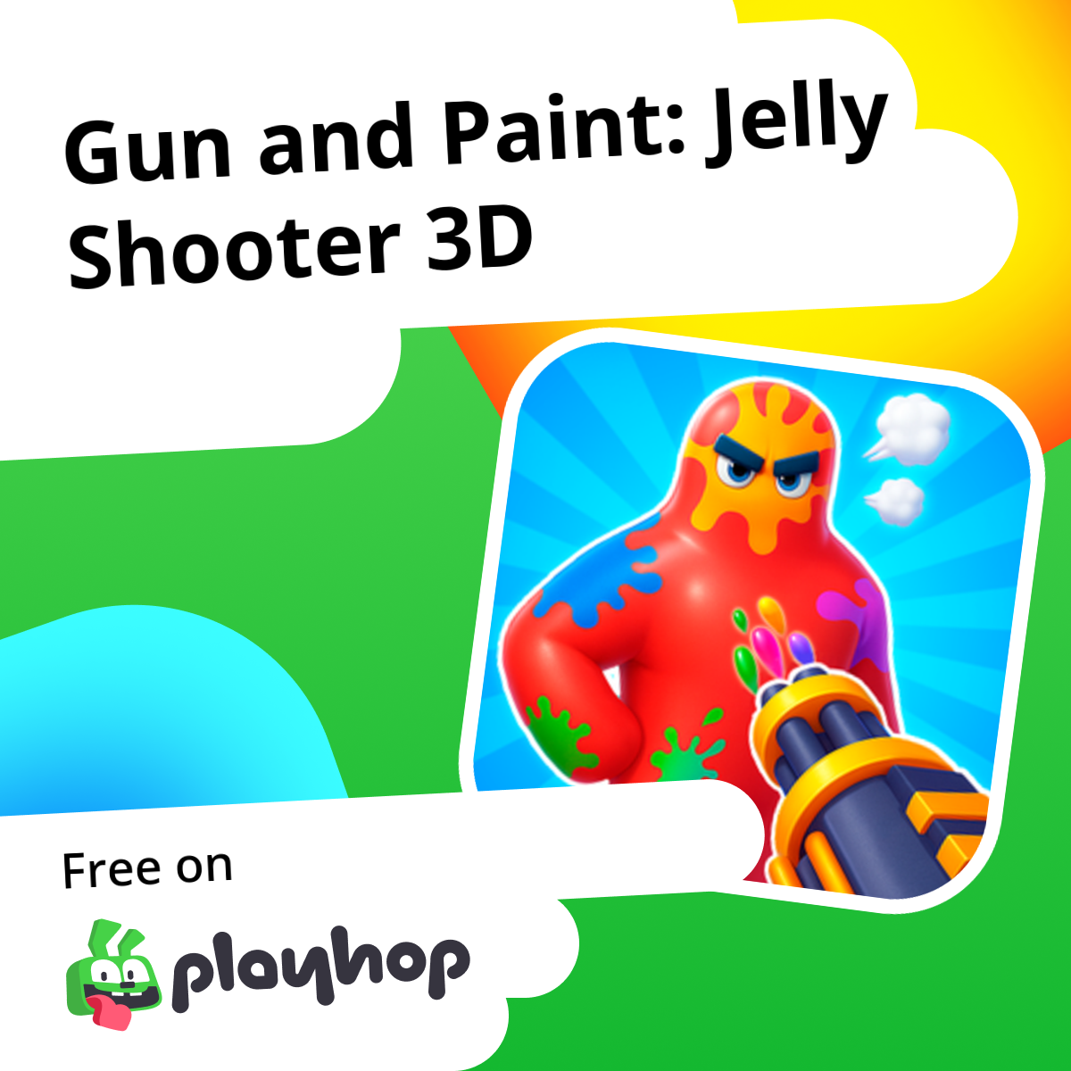 Gun and Paint: Jelly Shooter 3D: Play Online For Free On Playhop