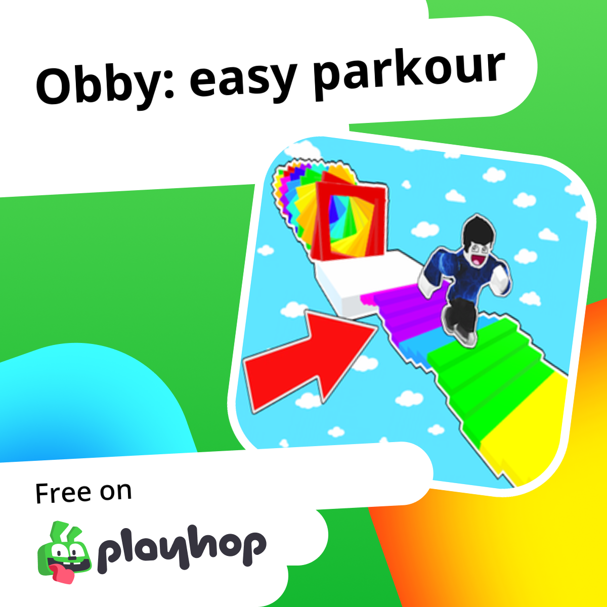 Obby: easy parkour (by PuReShKa_BF3): Play Online For Free On Playhop