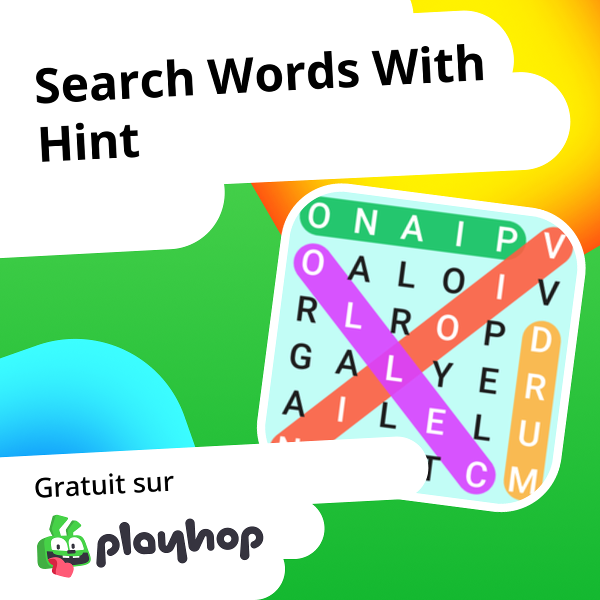 Search Words With Hint (par ShelGames): Jouez En Ligne Gratuitement Sur ...