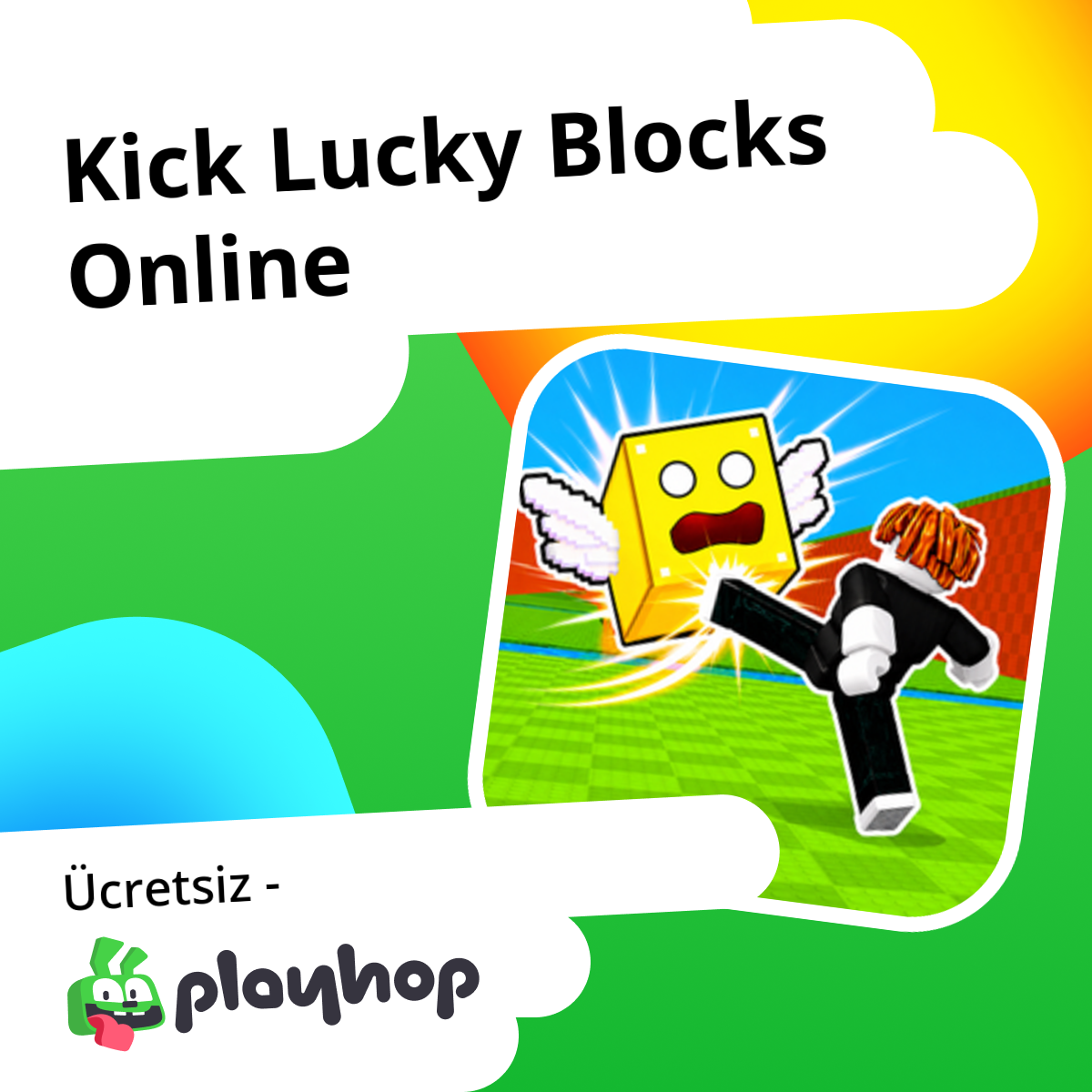 Kick Lucky Blocks Online: Playhop'da Ücretsiz Çevrimiçi Oynayın