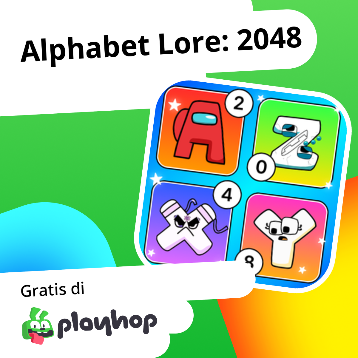 Alphabet Lore: 2048 (oleh Zk Games): Mainkan Online Secara Gratis Di ...