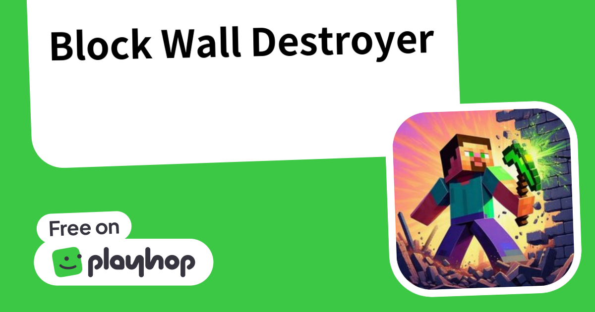Block Wall Destroyer （FlanerGames開発）: Playhopで無料でオンラインプレイ