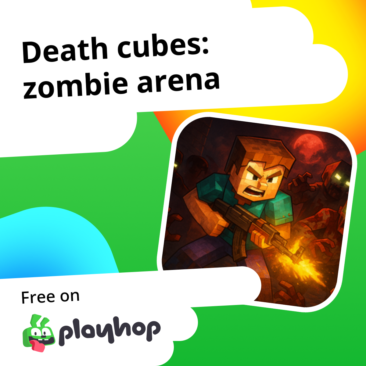 Death cubes: zombie arena (by UnrealMushrooms): Play Online For Free On Playhop