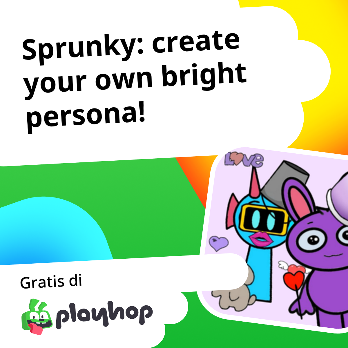 Sprunky: create your own bright persona! (oleh journey): Mainkan Online ...