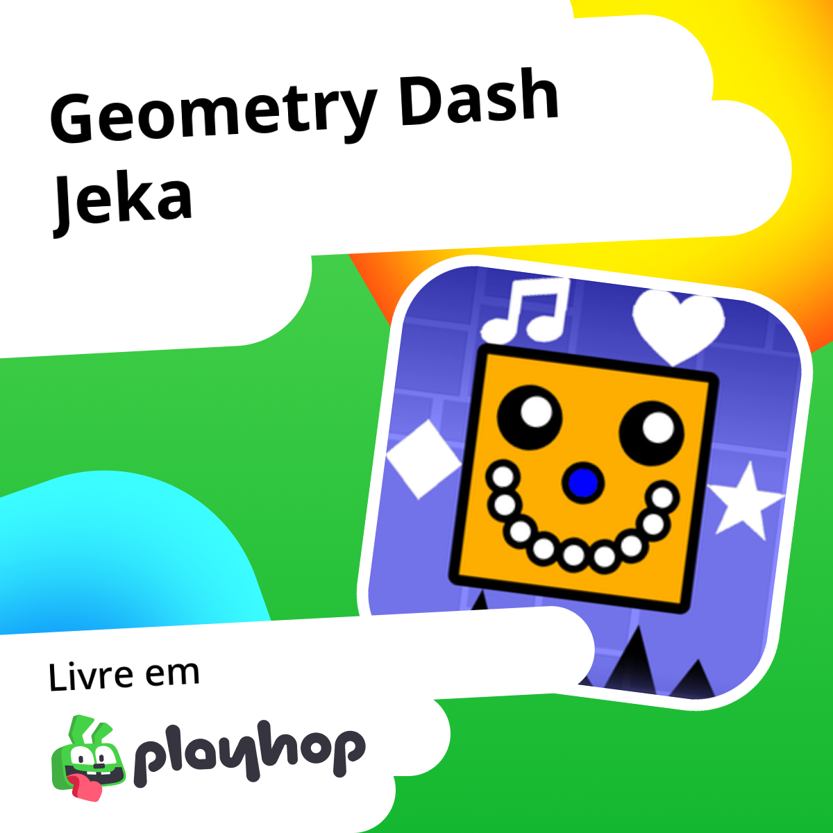 Geometry Dash Jeka (por Jeka-505): Jogue Online Gratuitamente Em Playhop
