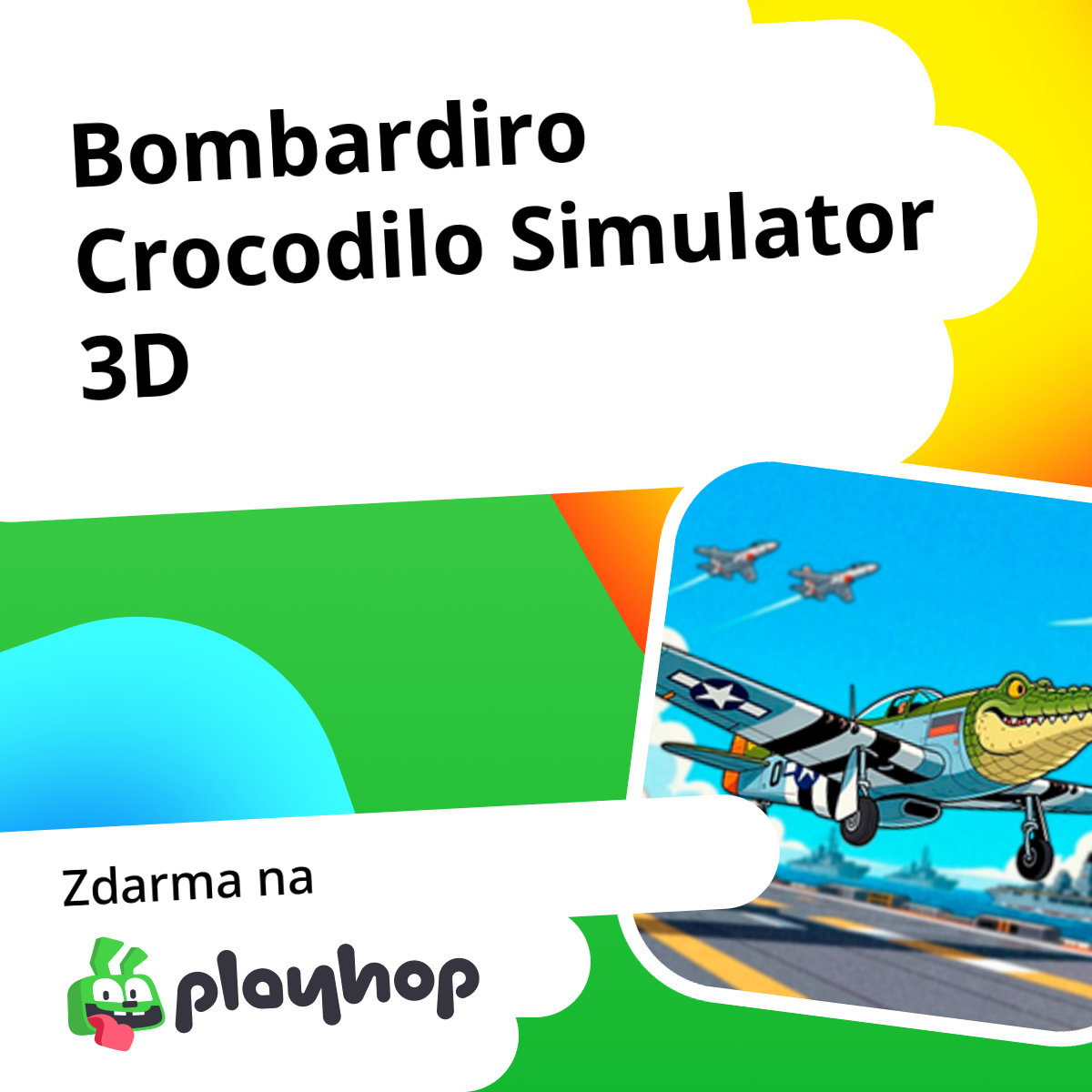 Bombardiro Crocodilo Simulator 3D (od Neomadrigal Games): Hrajte online zdarma na Playhop