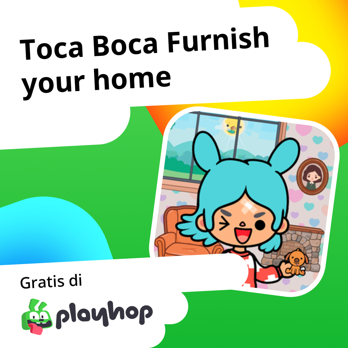 Toca Boca Furnish your home (oleh Megalanthus): Mainkan Online Secara ...