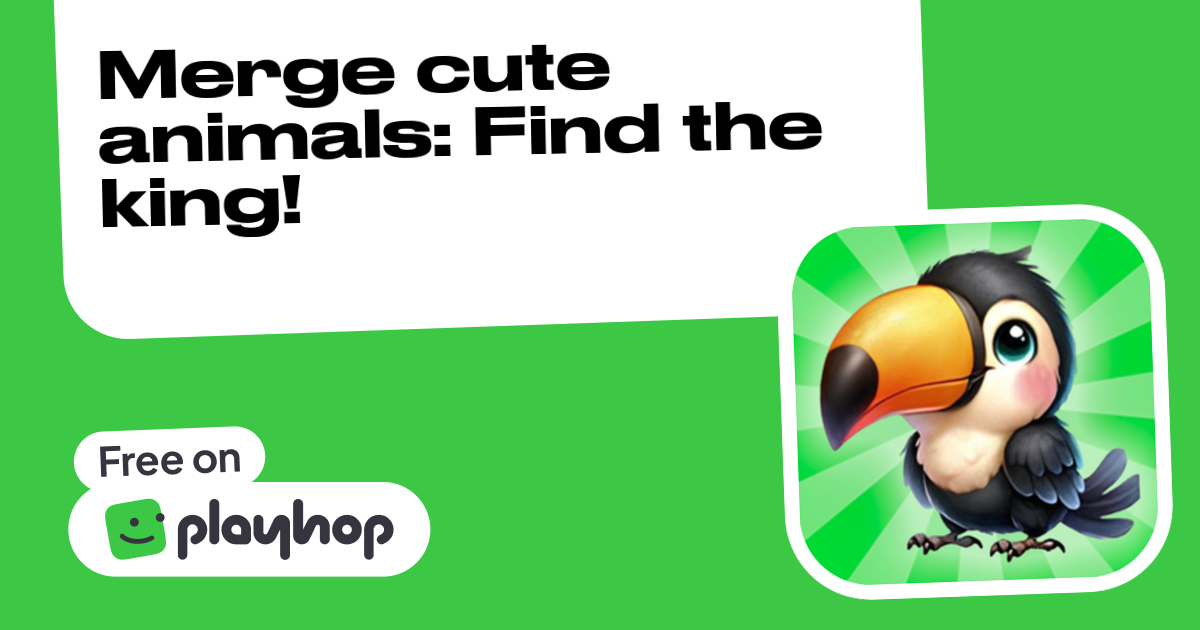 Merge cute animals: Find the king! (by hyper.mighty.games): Play Online ...