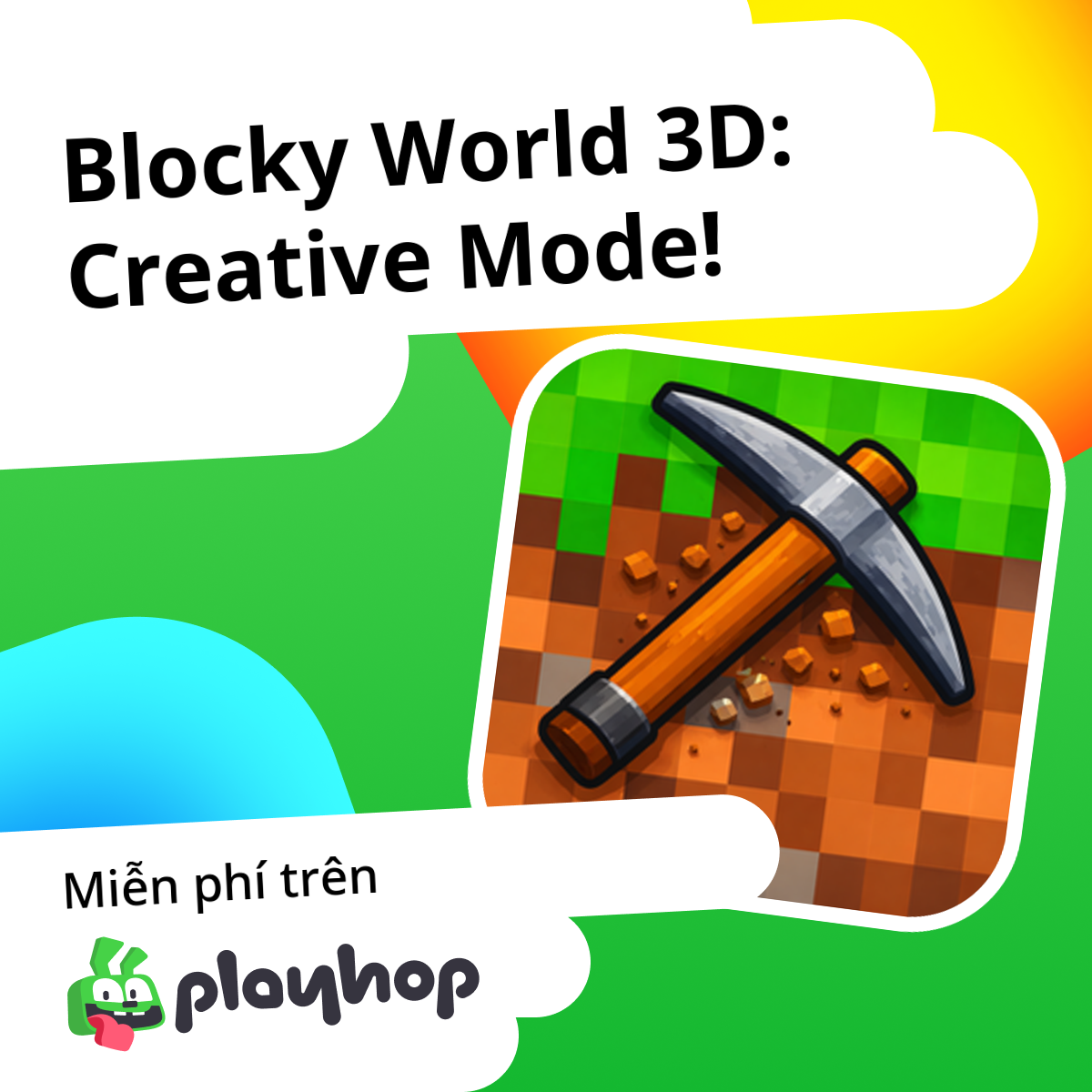 Blocky World 3D: Creative Mode!: Chơi trực tuyến miễn phí trên Playhop