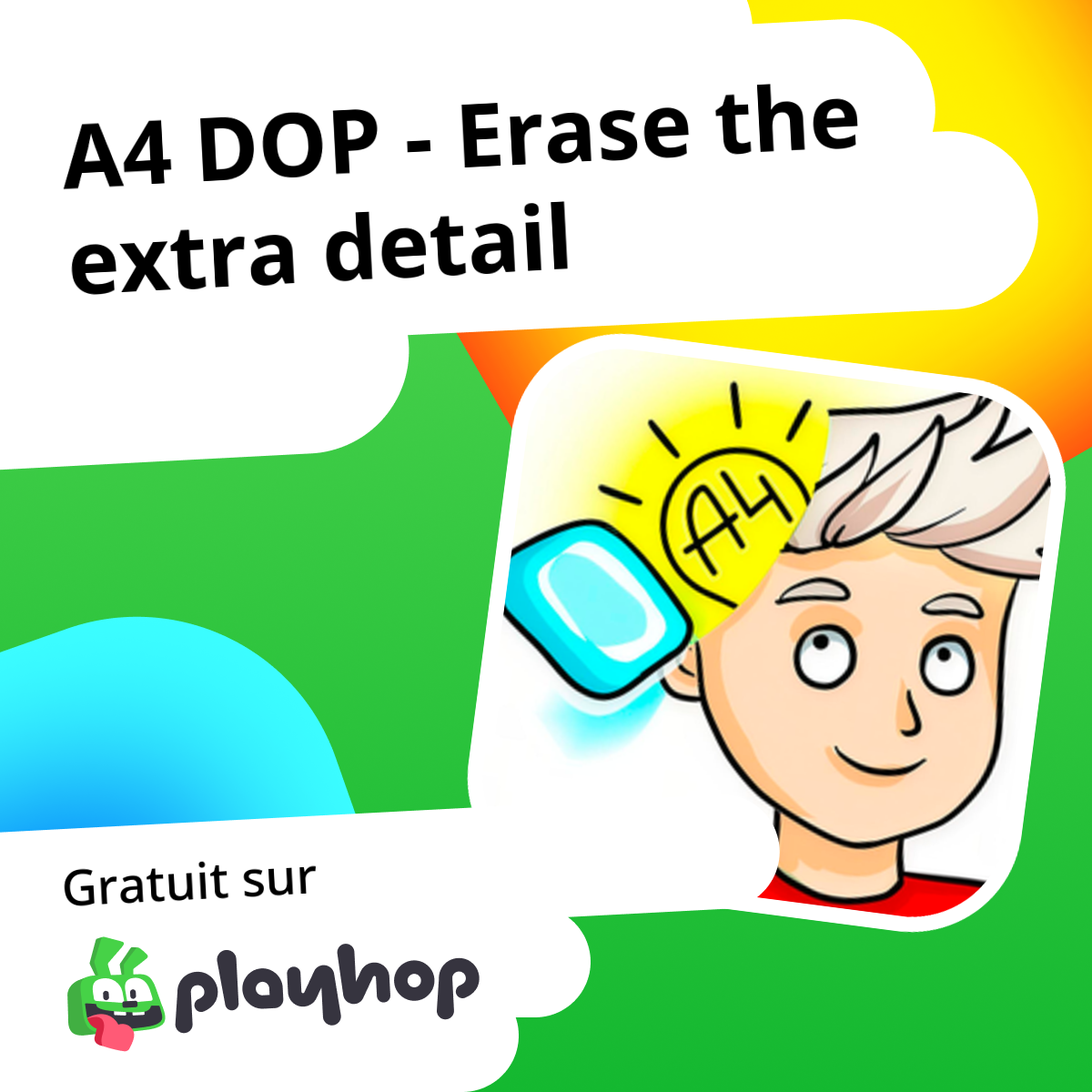 A4 DOP - Erase the extra detail (par A4 games): Jouez En Ligne Gratuitement Sur Playhop
