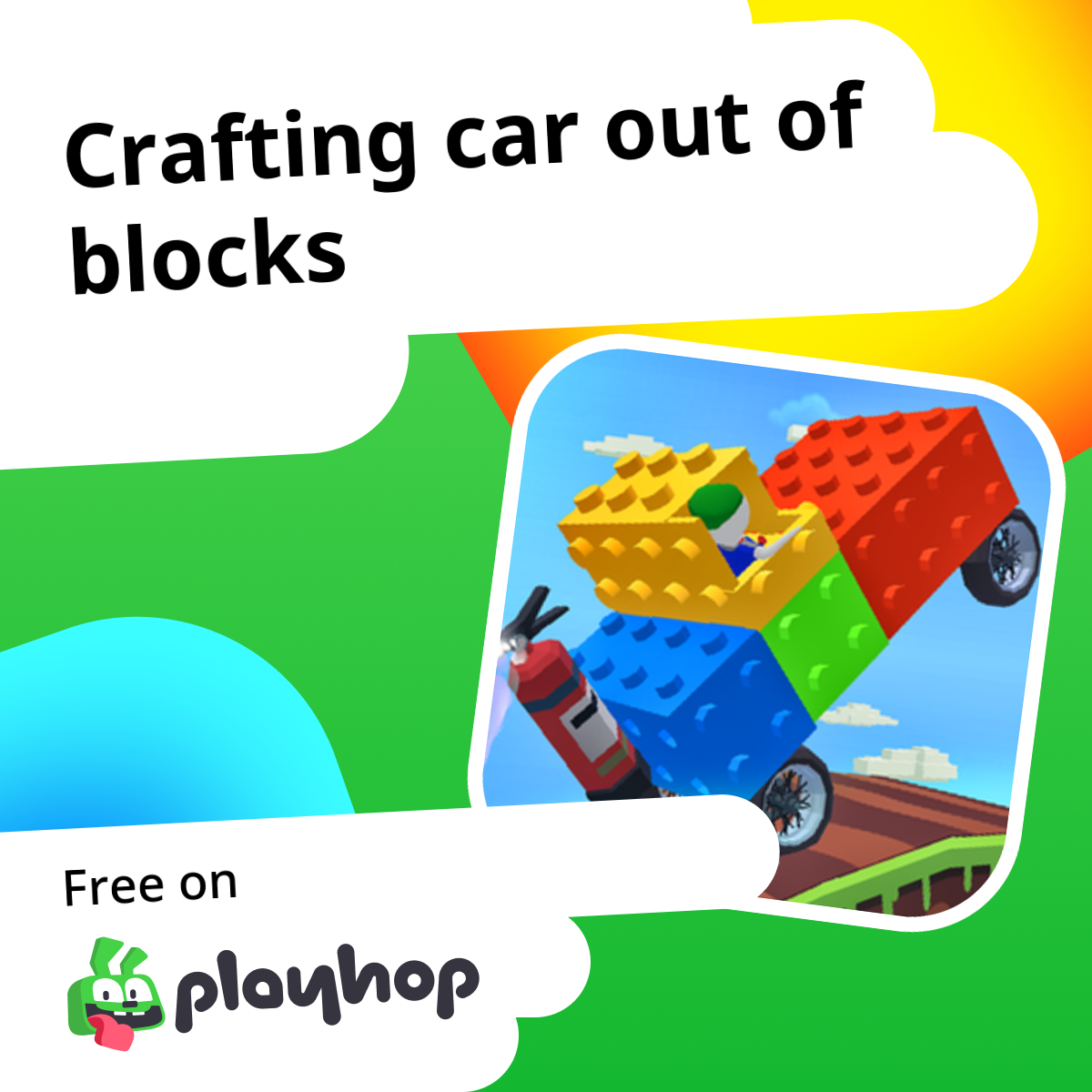 Crafting car out of blocks (by Dimushka): Play Online For Free On Playhop