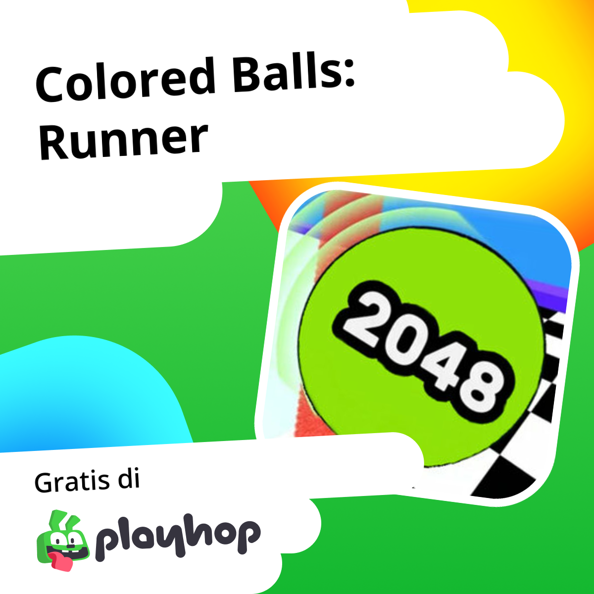Colored Balls: Runner (oleh Maksim Ivanov): Mainkan Online Secara Gratis Di Playhop