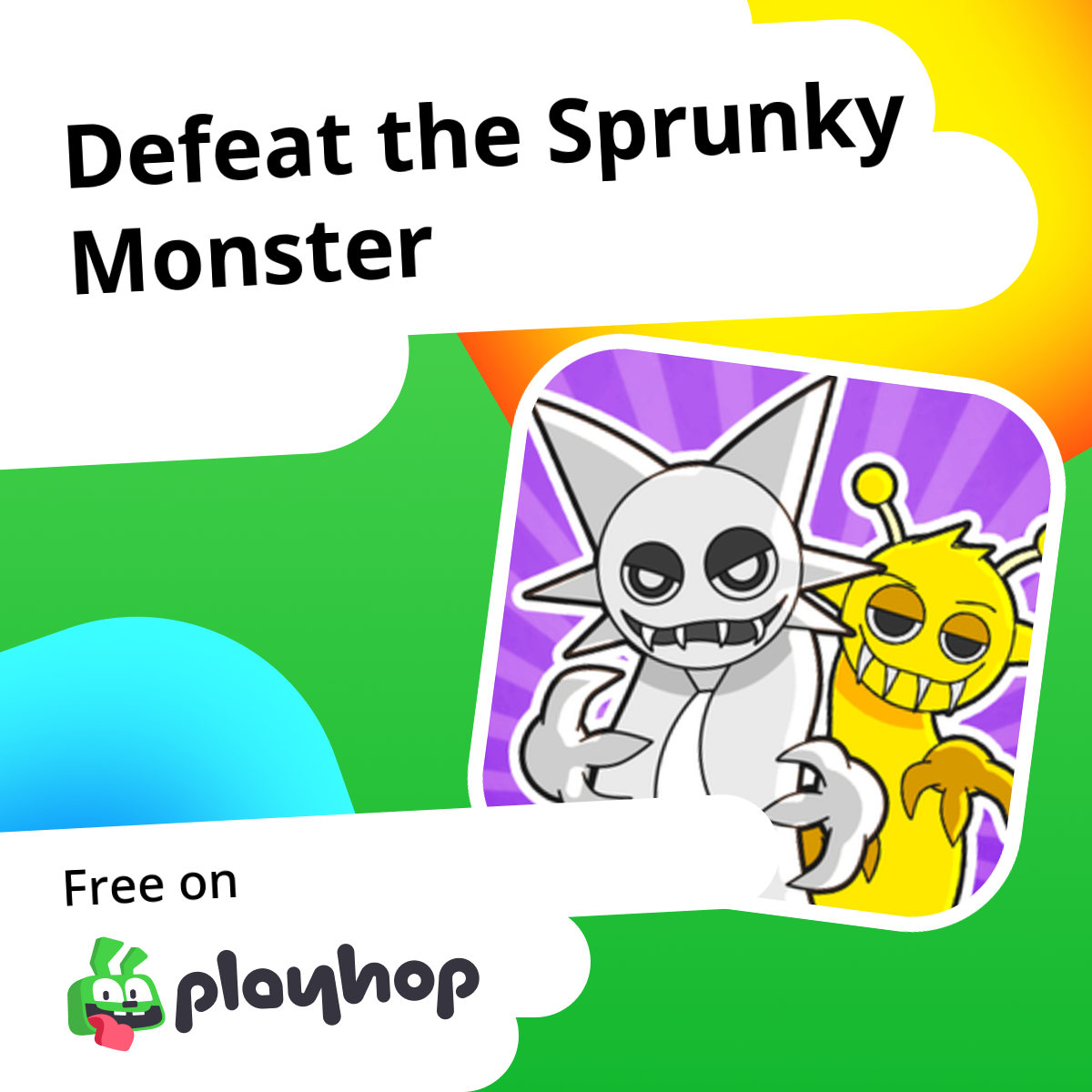 Defeat the Sprunky Monster (by Game Artist): Play Online For Free On ...