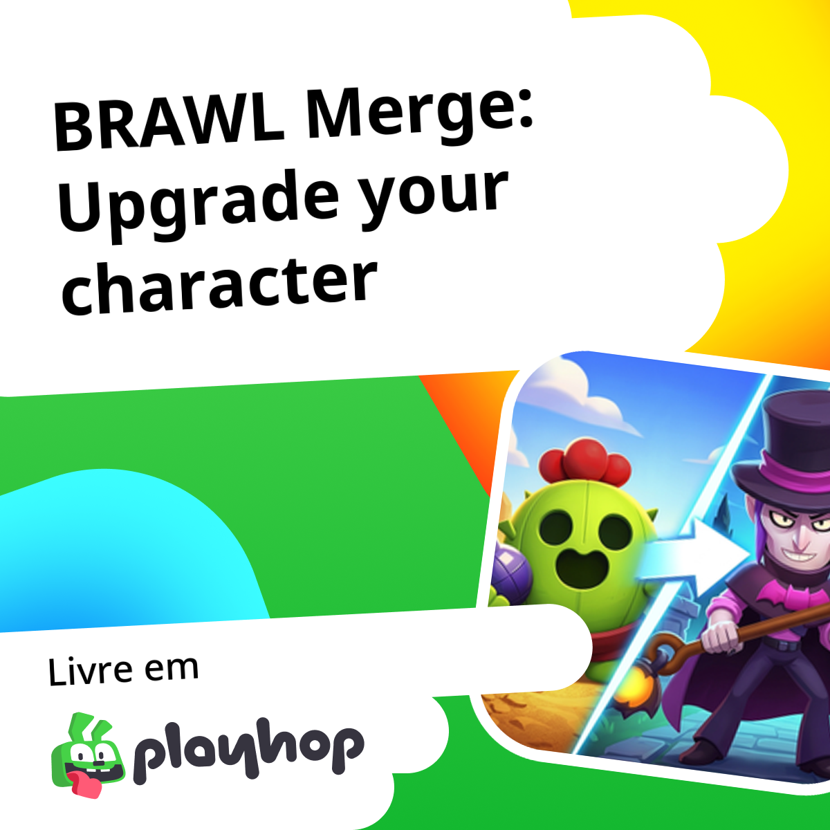 BRAWL Merge: Upgrade your character: Jogue Online Grátis no Playhop