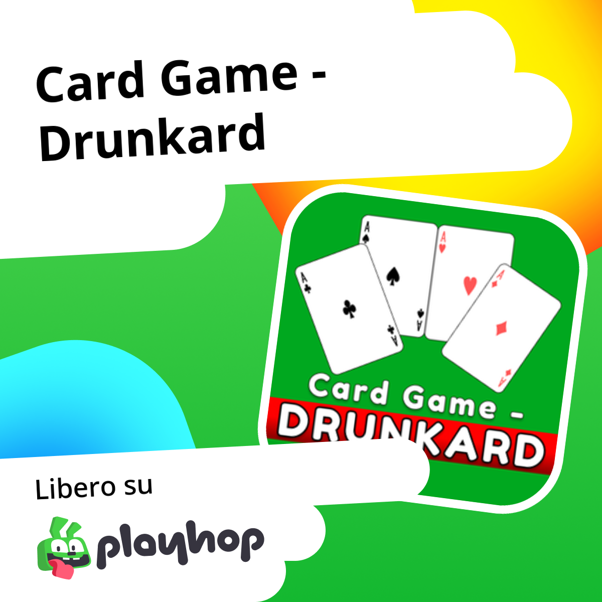 Card Game - Drunkard (di KevDev): gioca online gratuitamente su Playhop