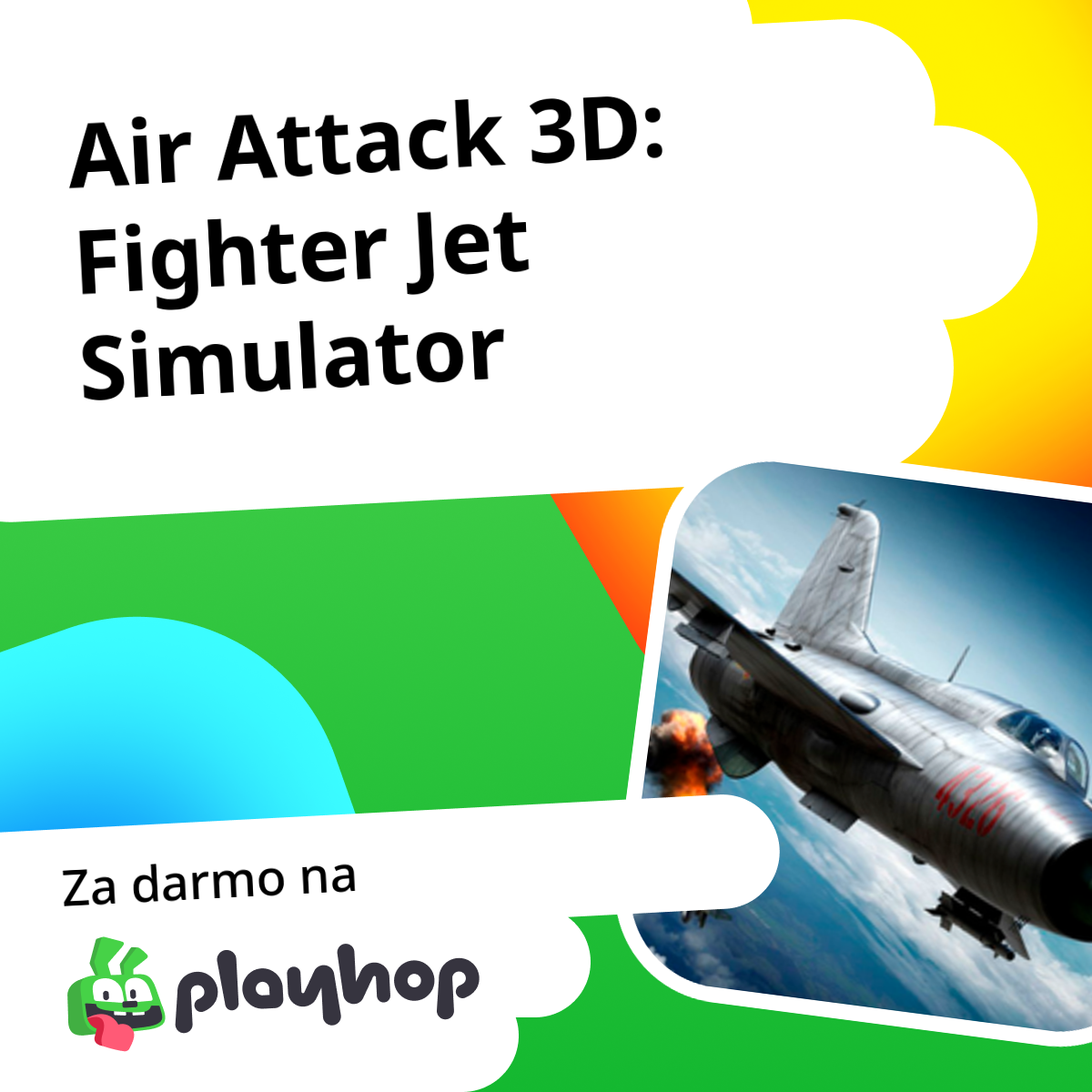 Air Attack 3D: Fighter Jet Simulator (przez Pixel Duck): Graj Online Za ...