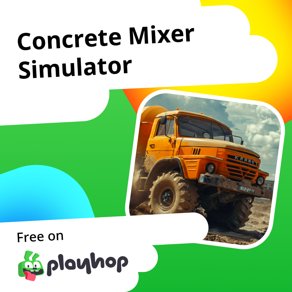Concrete Mixer Simulator (by DeeStay Games): Play Online For Free On ...