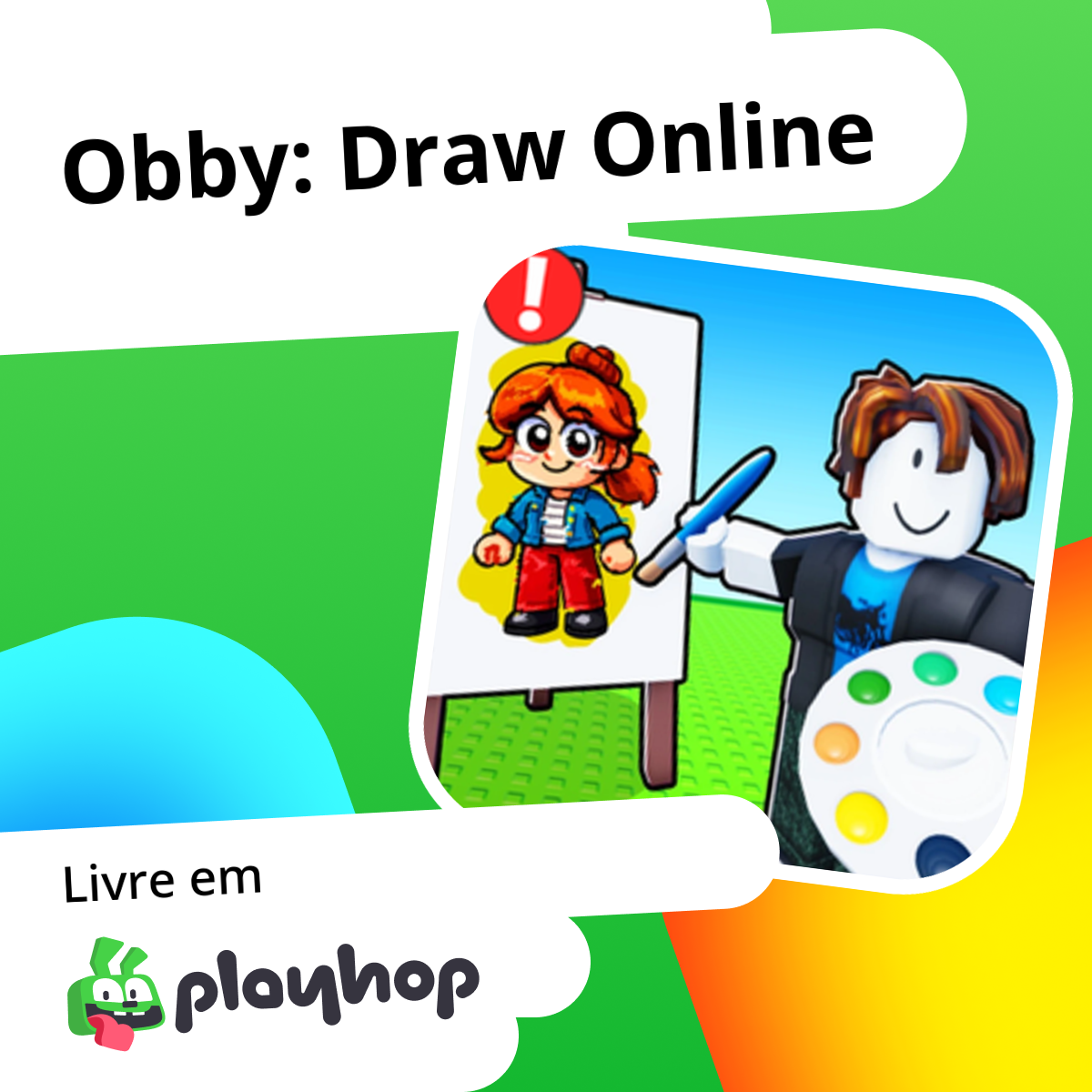 Obby: Draw Online: Jogue Online Grátis no Playhop