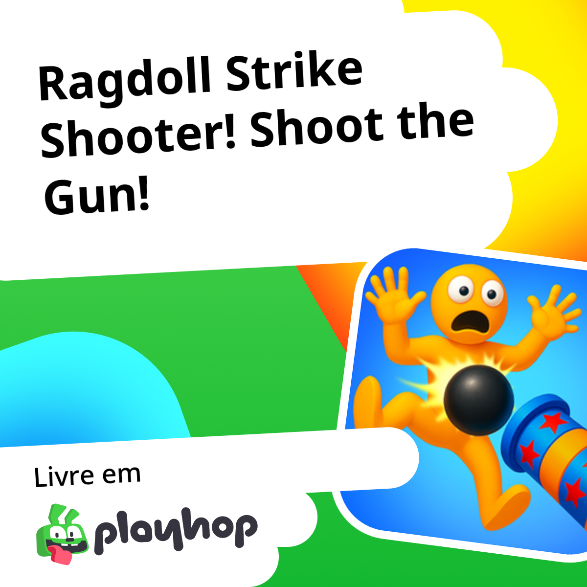 Ragdoll Strike Shooter! Shoot the Gun! (por Eccentric): Jogue Online ...