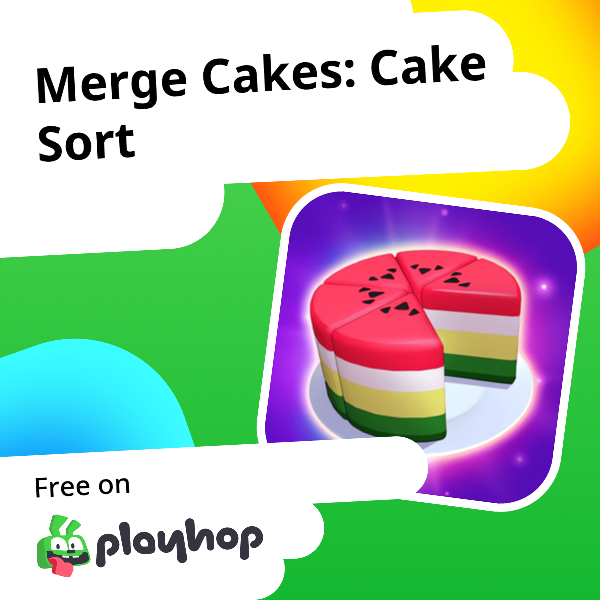 Merge Cakes: Cake Sort (by Linder): Play Online For Free On Playhop