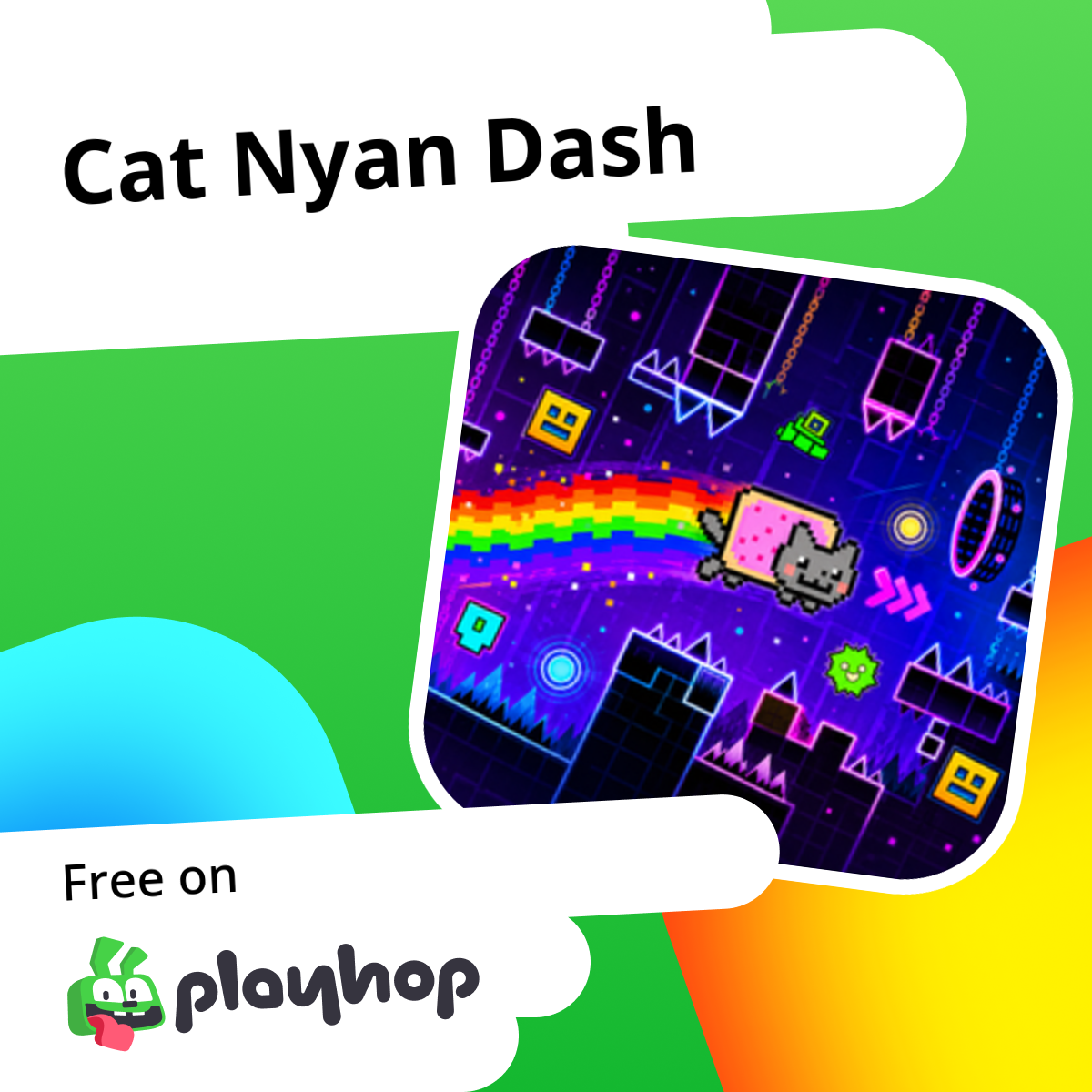 Cat Nyan Dash: Play Online For Free On Playhop