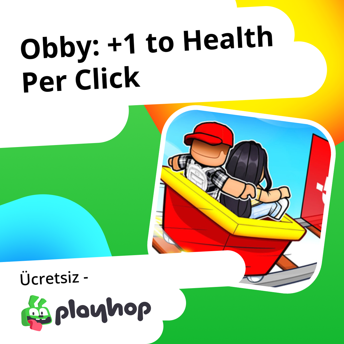 Obby: +1 to Health Per Click (AquaGames geliştiricisinden): Playhop ...