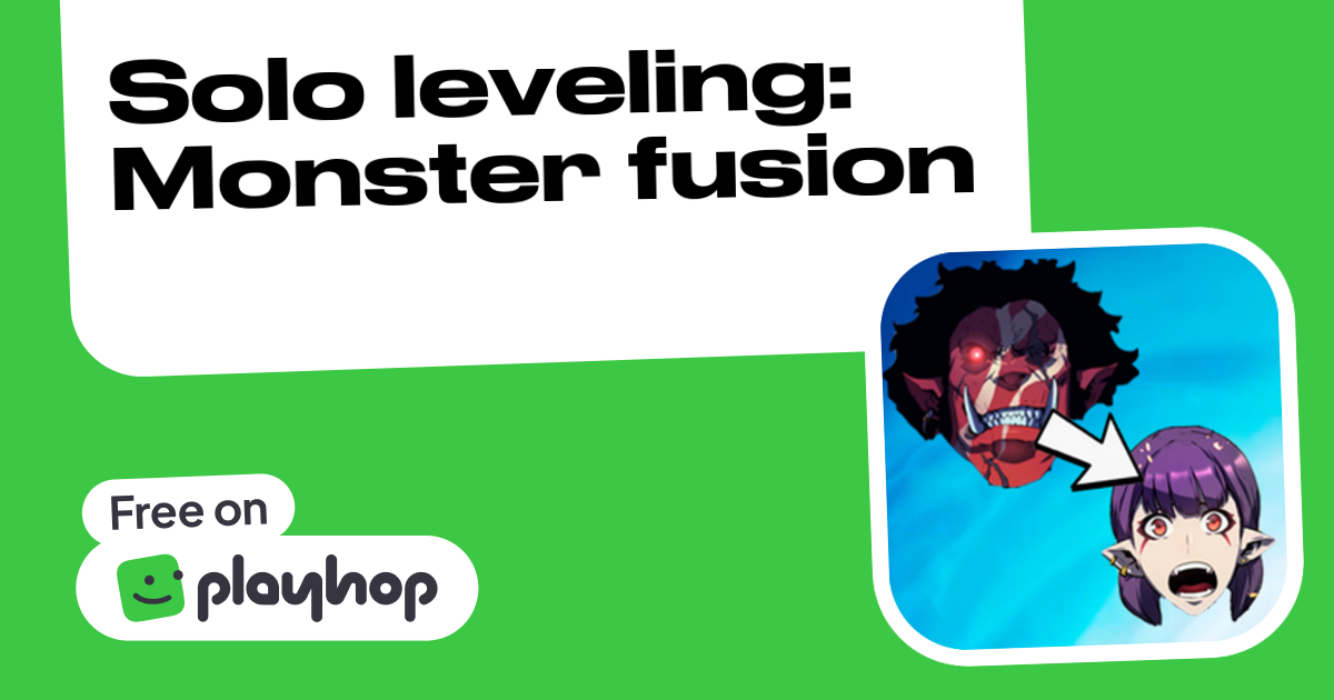 Solo leveling: Monster fusion (by NiLvoV): Play Online For Free On Playhop