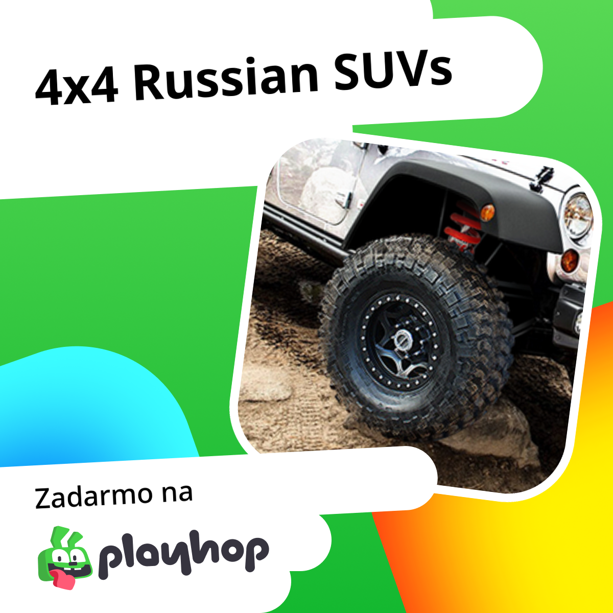 4x4 Russian SUVs (od F-Game): Hrajte Online Zadarmo Na Playhop