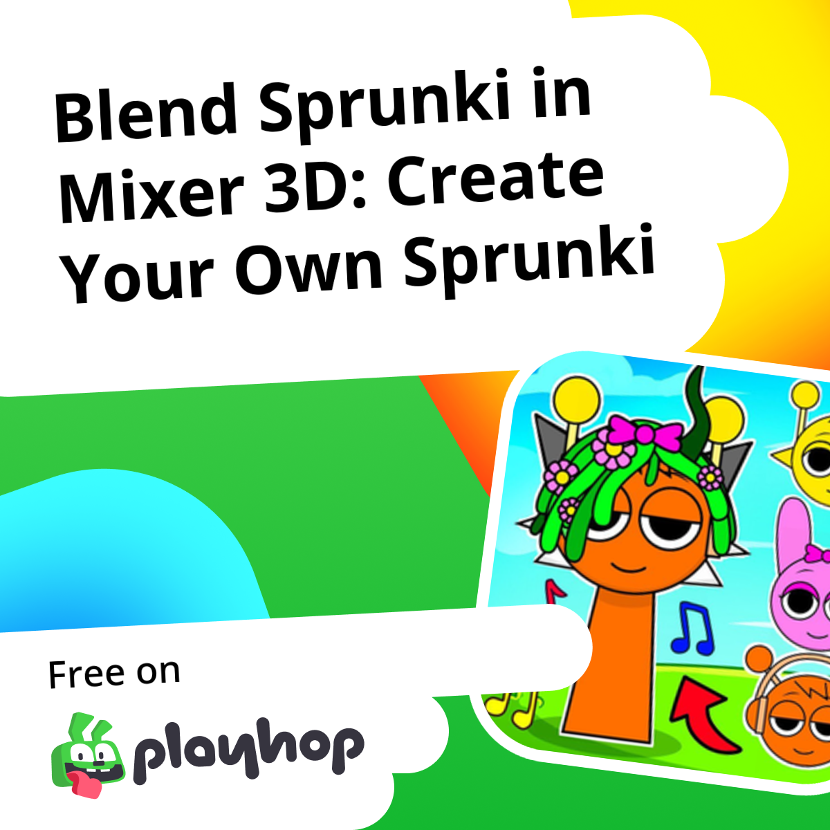 Blend Sprunki in Mixer 3D: Create Your Own Sprunki (بواسطة StarCoin ...
