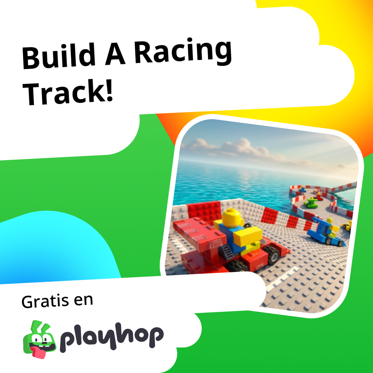 Build A Racing Track!: Juega en línea gratis en Playhop