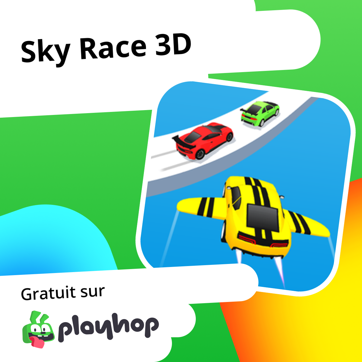 Sky Race 3D (par LunarStorm): Jouez En Ligne Gratuitement Sur Playhop