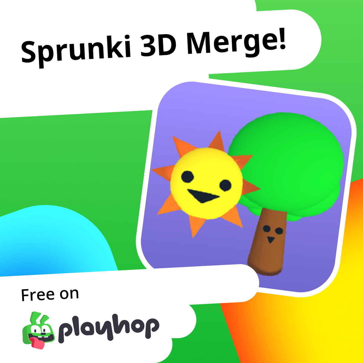 Sprunki 3D Merge! (by GreenGames): Play Online For Free On Playhop
