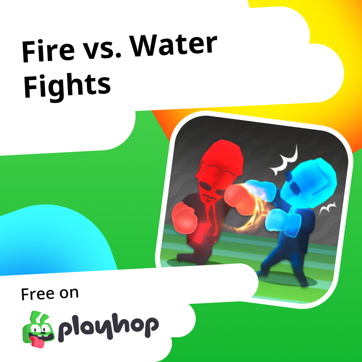 Fire vs. Water Fights (توسط RHM Interactive): بازی آنلاین به صورت ...