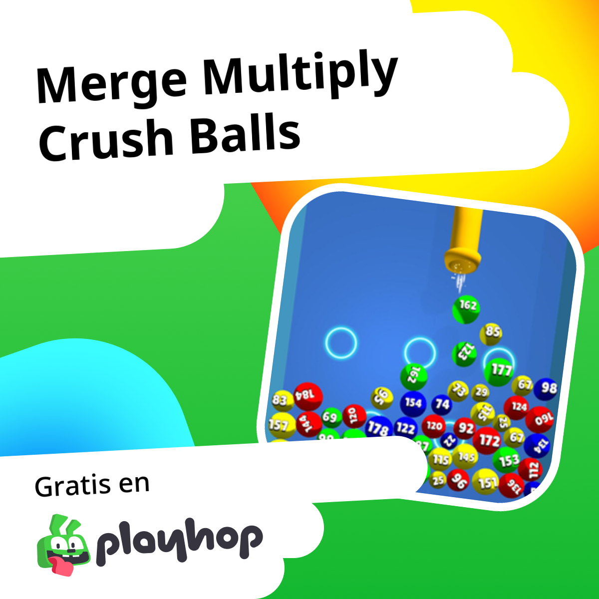 Merge Multiply Crush Balls (per PivDev): Juega Gratis Online en Playhop