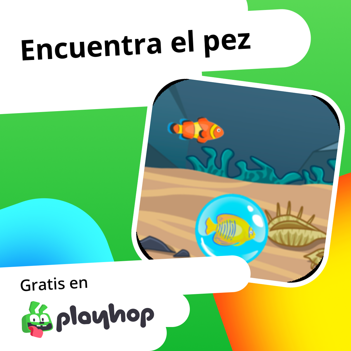 Encuentra el pez: Juega en línea gratis en Playhop