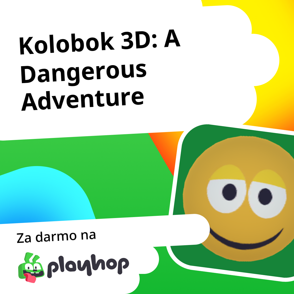 Kolobok 3D: A Dangerous Adventure: Graj Za Darmo Online w Playhop