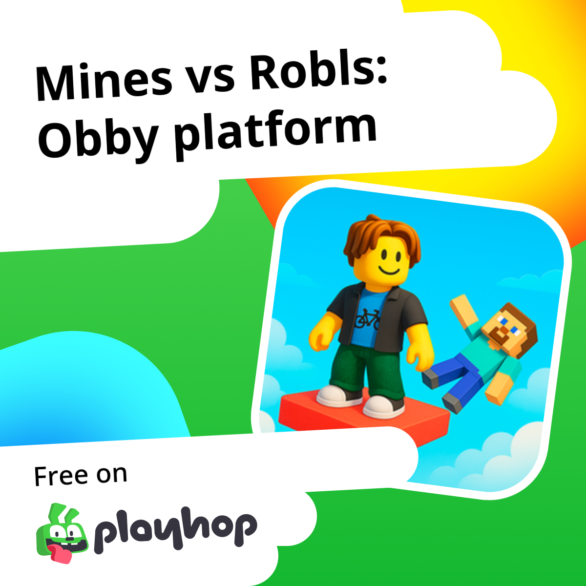 Mines vs Robls: Obby platform: Play Online For Free On Playhop