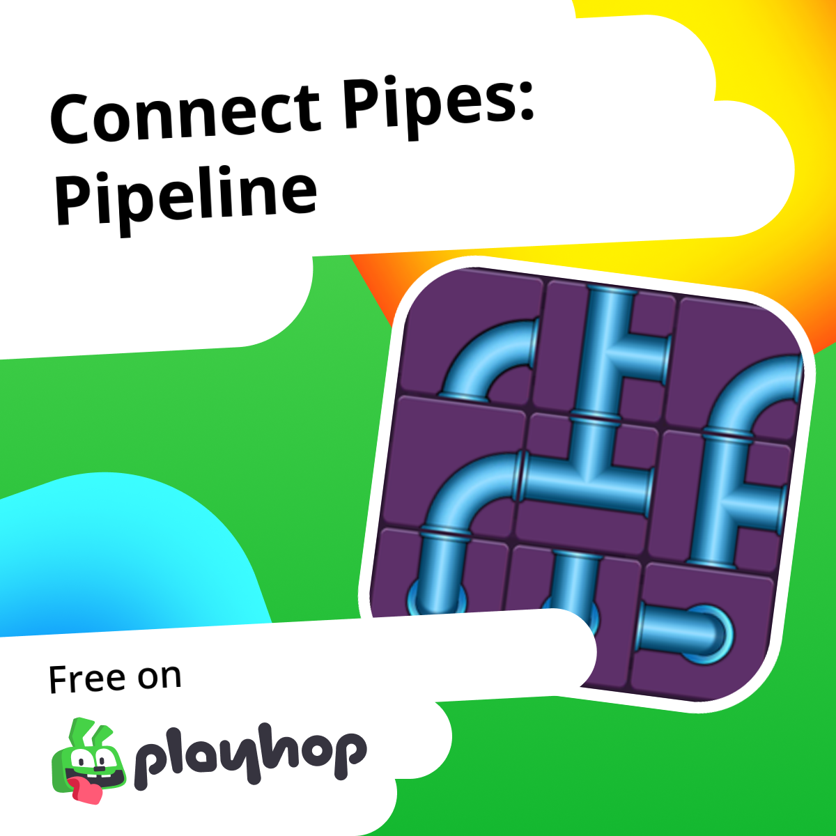 Connect Pipes: Pipeline: Play Online For Free On Playhop