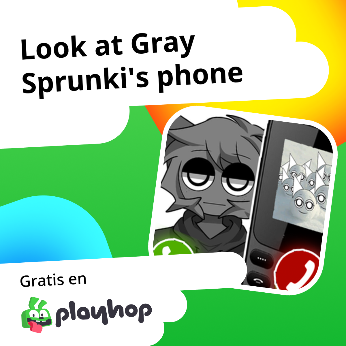 Look at Gray Sprunki's phone (por BlehhUWU): Juega Gratis Online en Playhop