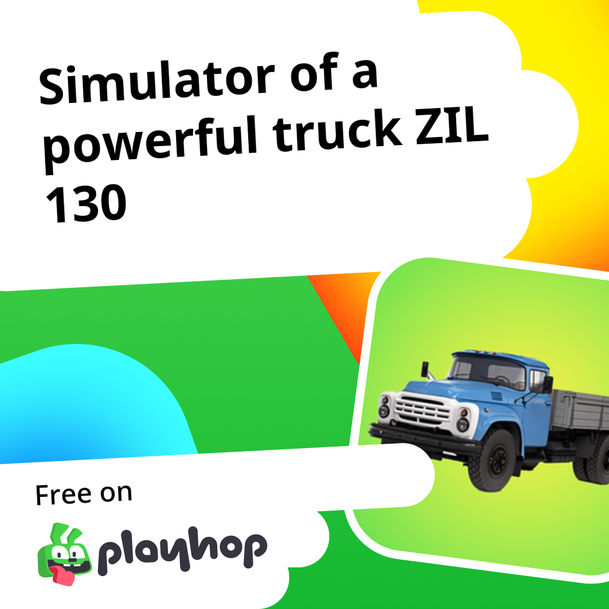 Simulator of a powerful truck ZIL 130 (by GMD): Play Online For Free On ...