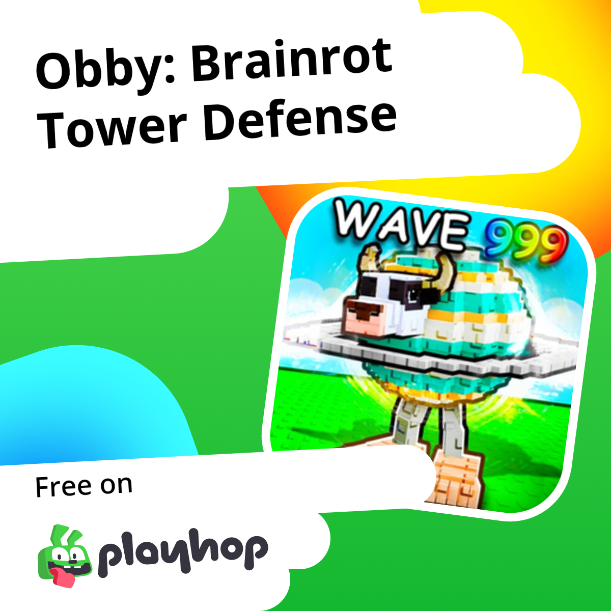 Obby: Brainrot Tower Defense: Play Online For Free On Playhop