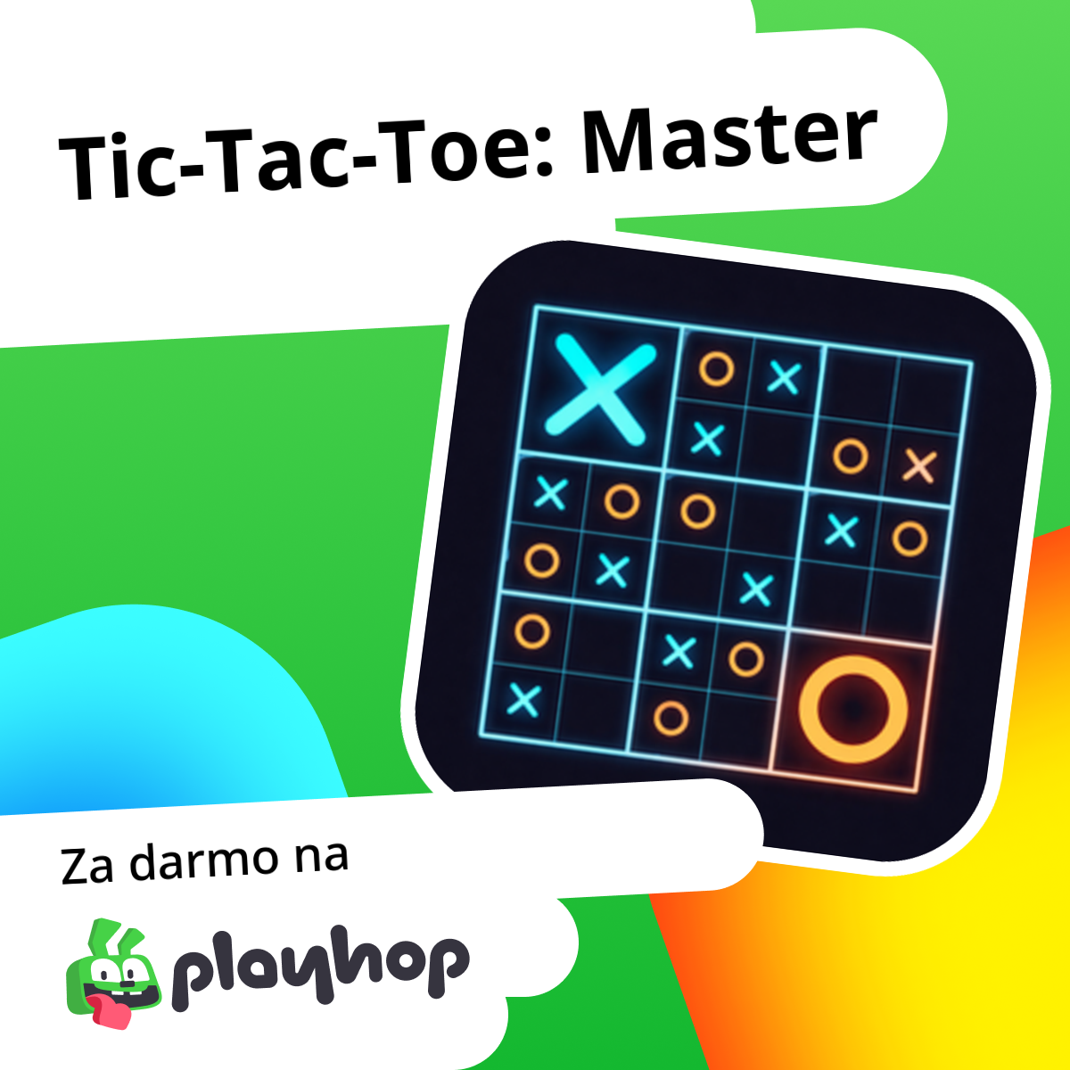 Tic-Tac-Toe: Master: Graj Za Darmo Online w Playhop