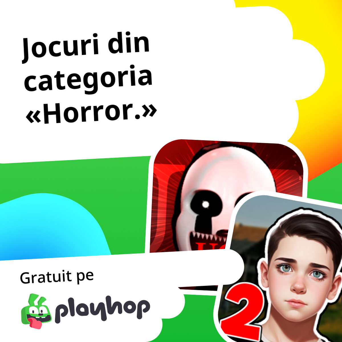 Jocuri Horror. Online 👻 Joacă Gratuit Pe Playhop