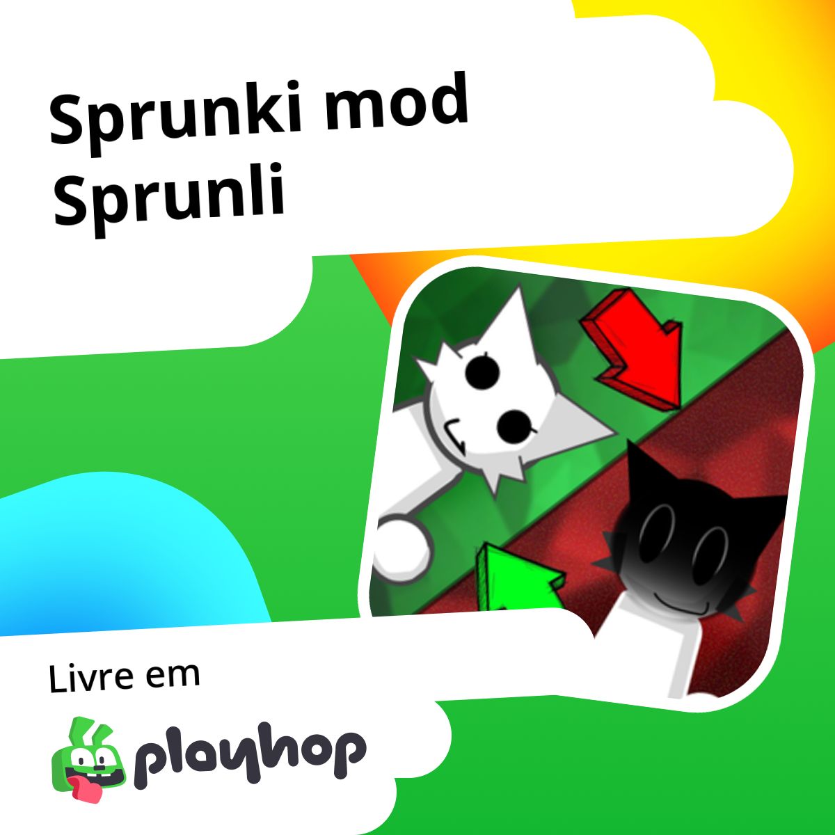 Sprunki mod Sprunli (por G.O.): Jogue Online Gratuitamente Em Playhop
