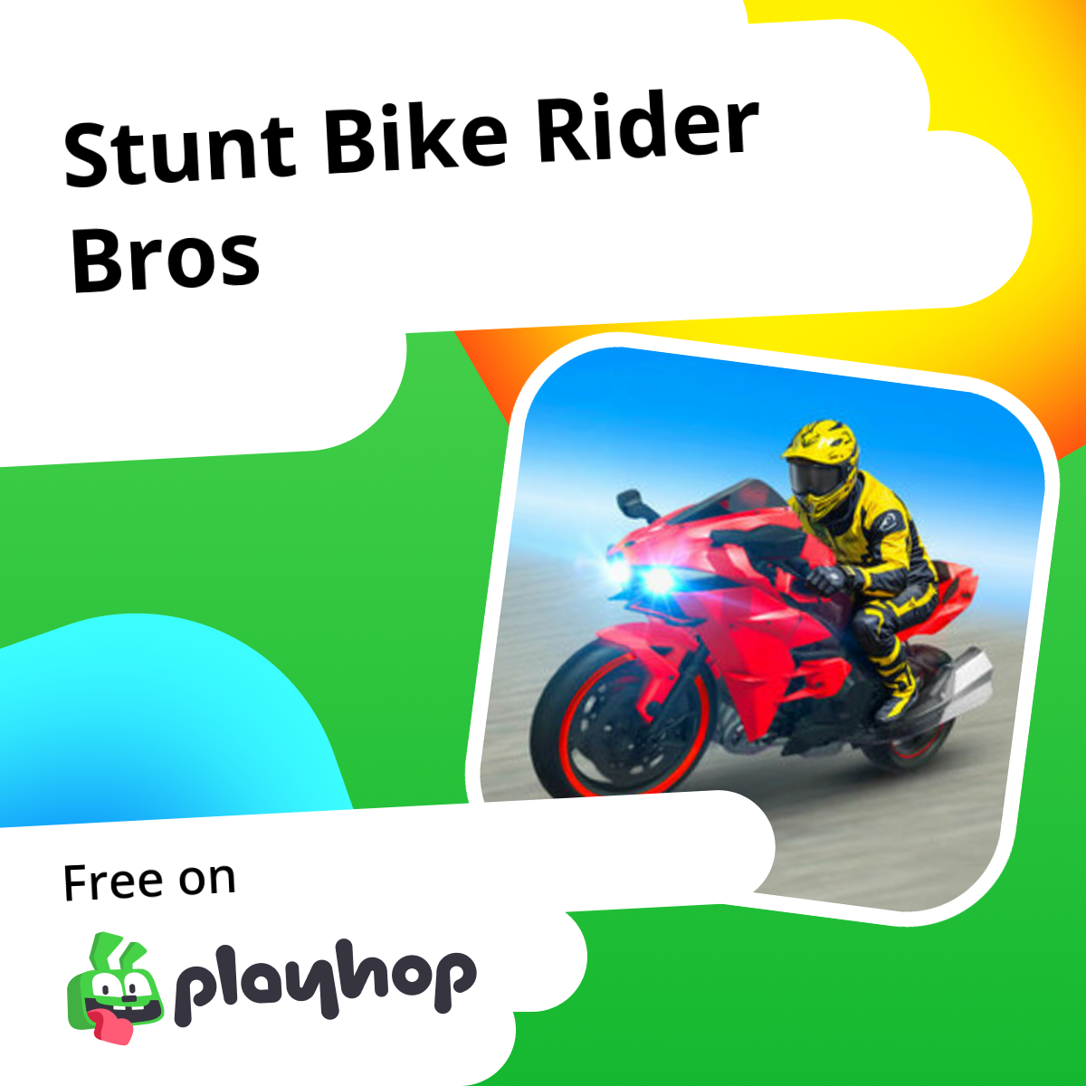 Stunt Bike Rider Bros (by gameVgames): Play Online For Free On Playhop