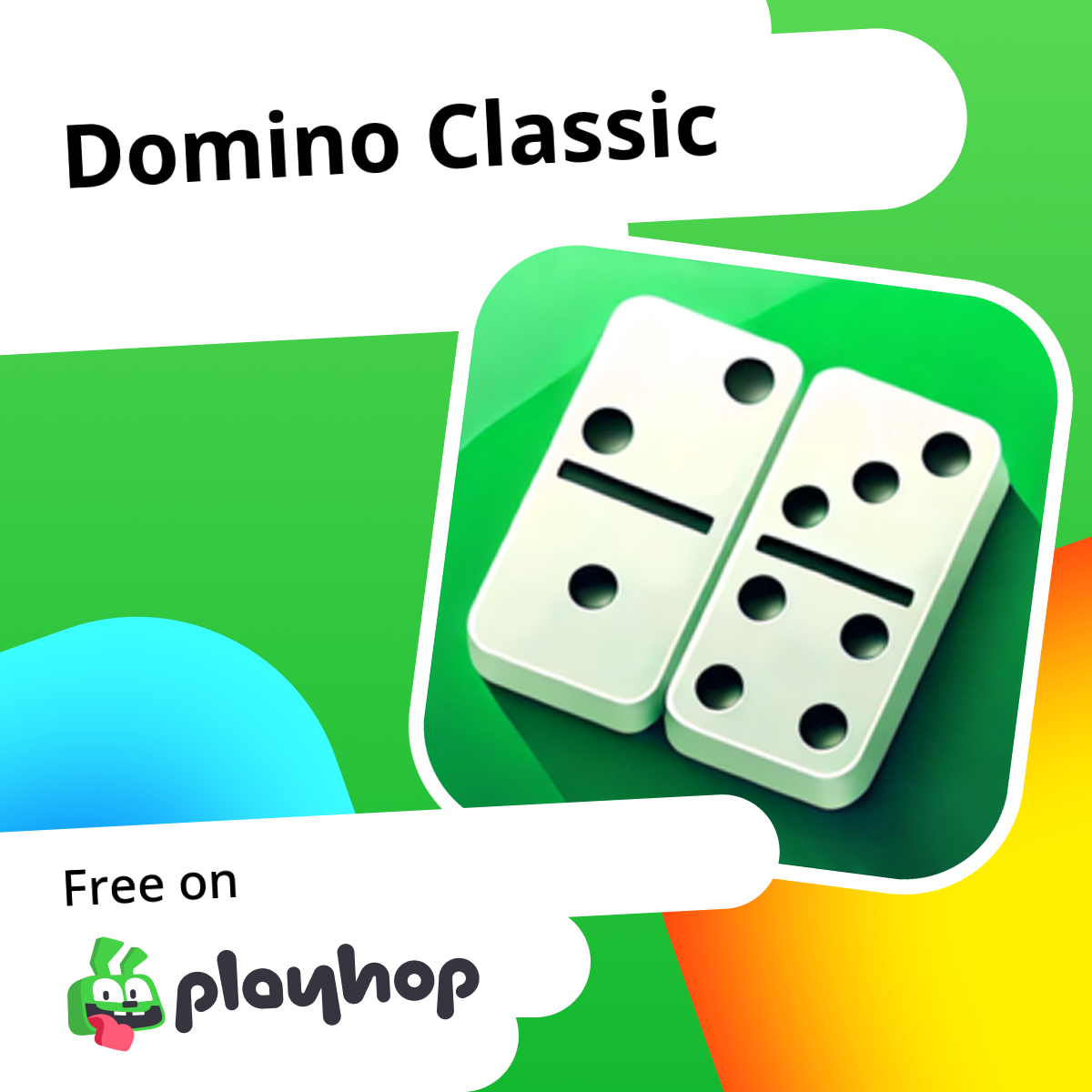 Domino Classic: العب أونلاين مجانًا على Playhop